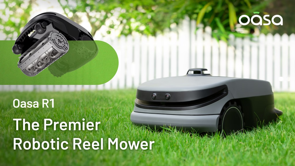 Oasa R1 – The Premier Robotic Reel Mower with Auto-Mapping - Backercrew