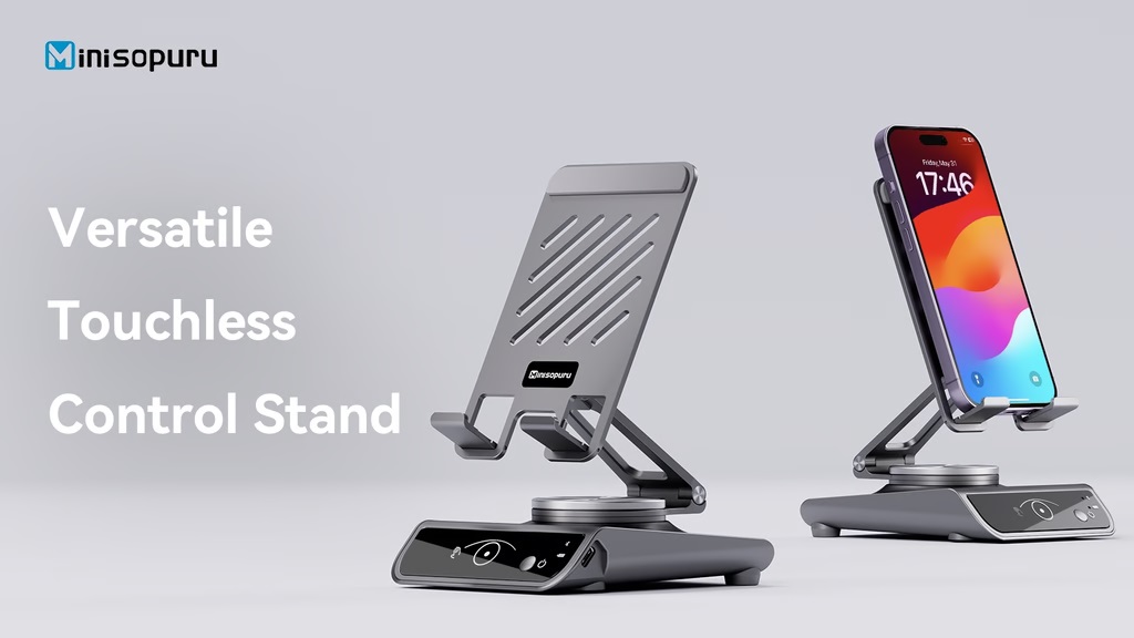 Air Glide Touchless Gesture Control Stand for iPhone & ipad - Backercrew