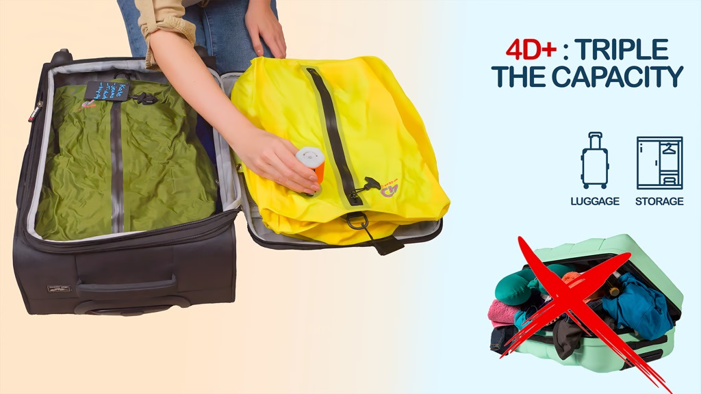 4D Pack Plus: triple your storage and luggage capacity! - BackerCrew