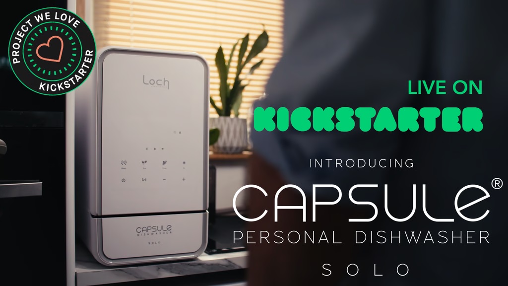 Capsule Personal Dishwasher 2.0 - BackerCrew