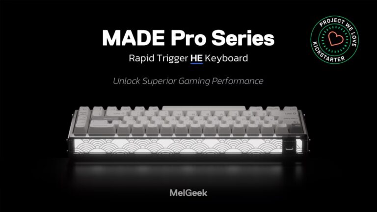 MelGeek MADE68 Pro & MADE84 Pro, Rapid Trigger HE Keyboard - Backercrew