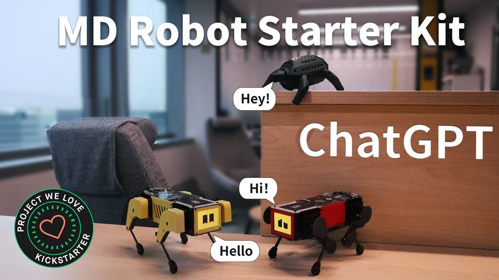 MD Robot Kit: Unlock your AI Robot Engineering Dream Job - Backercrew