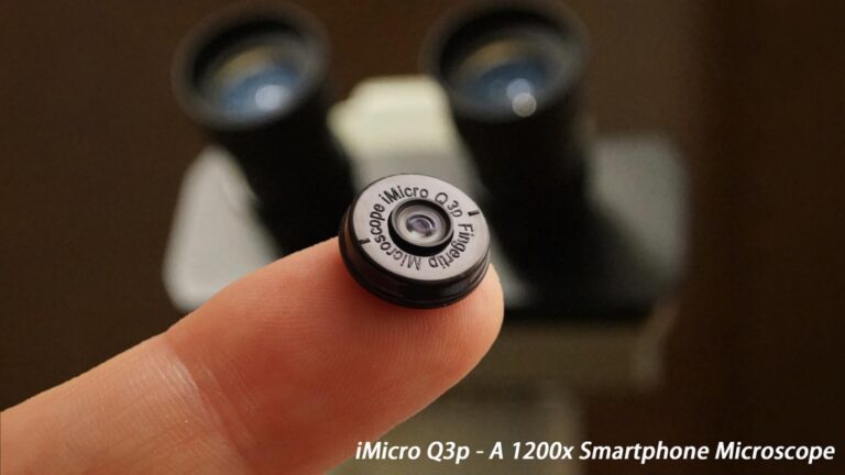 iMicro Q3p: A 1200x Polarizing Fingertip Microscope - BackerCrew